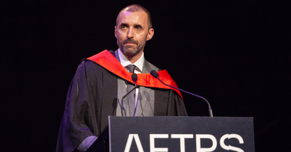 Neil Peplow Graduation Speech | Australian Film Television and Radio School