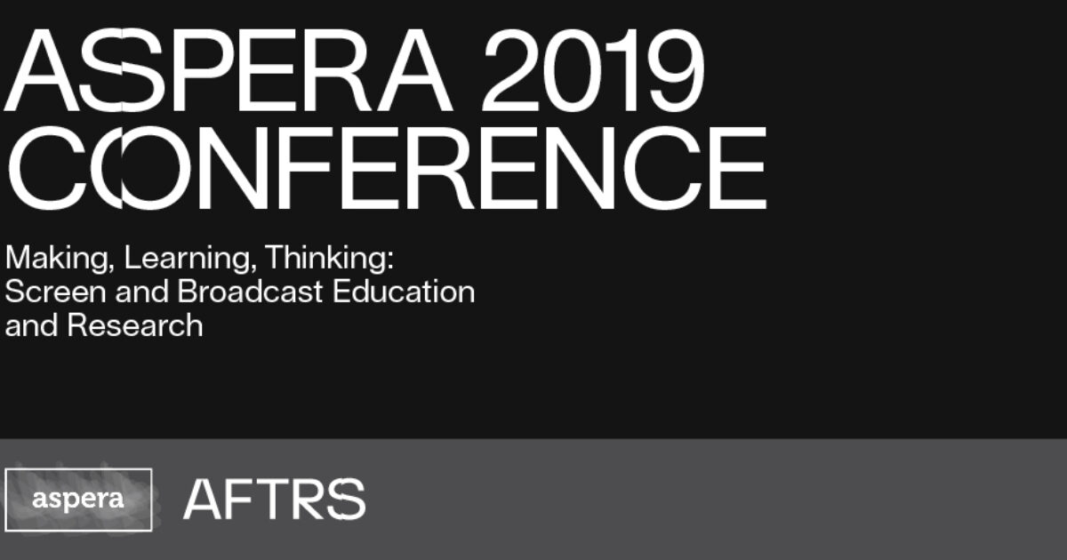 ASPERA 2019 Conference | Australian Film Television and Radio School